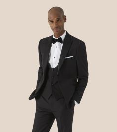 Sinatra SB Tailored Dinner Suit Jacket Black