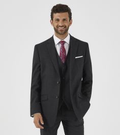 Darwin Suit Jacket Charcoal