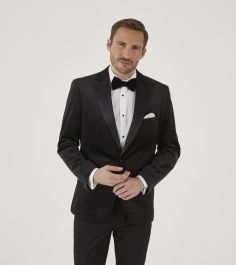 Jive Velvet Jacket Black