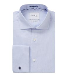 Blue Dobby Premium Formal Shirt