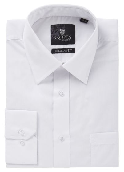 Easy Care Formal Shirt White