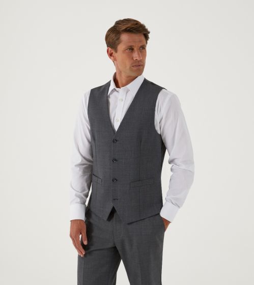 Darwin Suit Waistcoat Grey